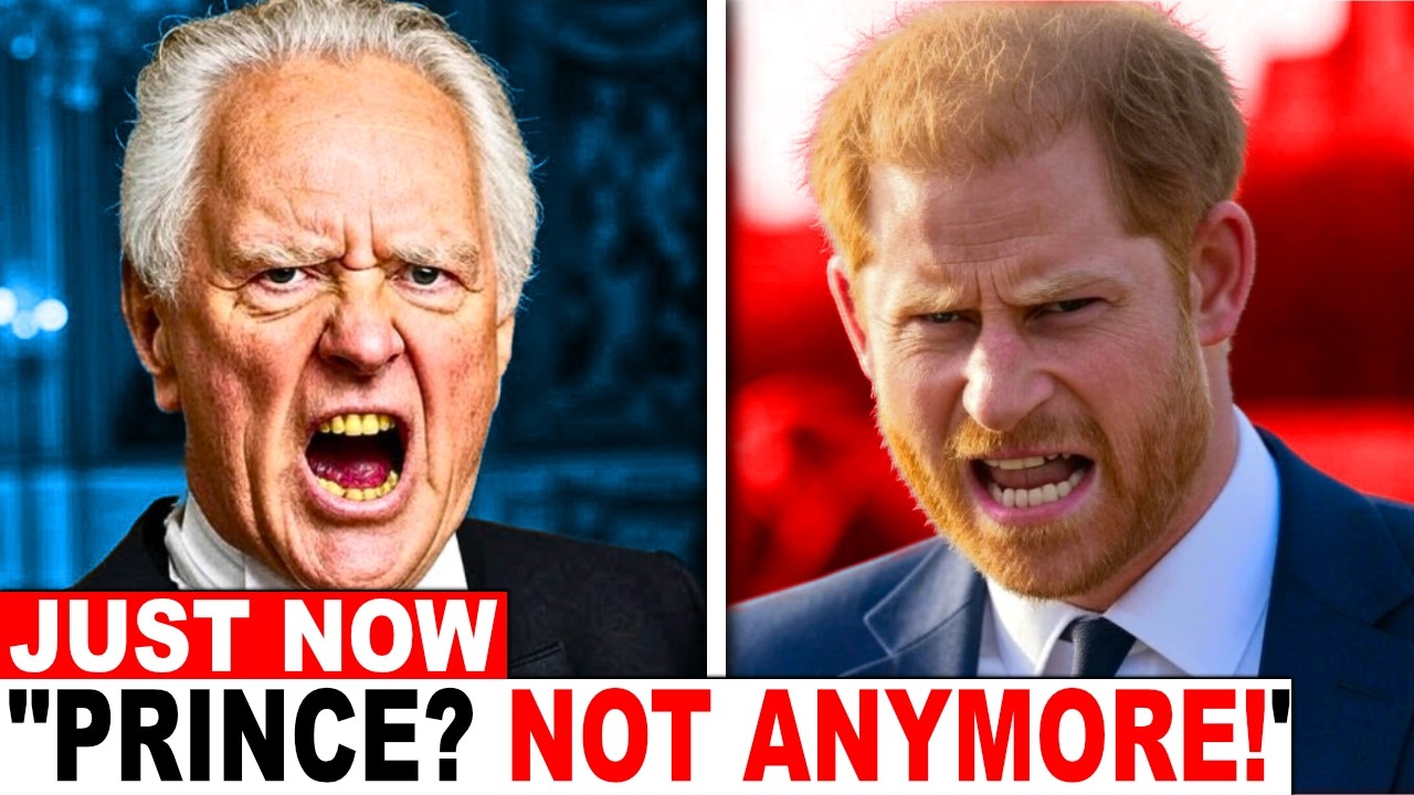 Prince Harry LOSES IT After House of Lords Prepares to STRIP His Royal ...