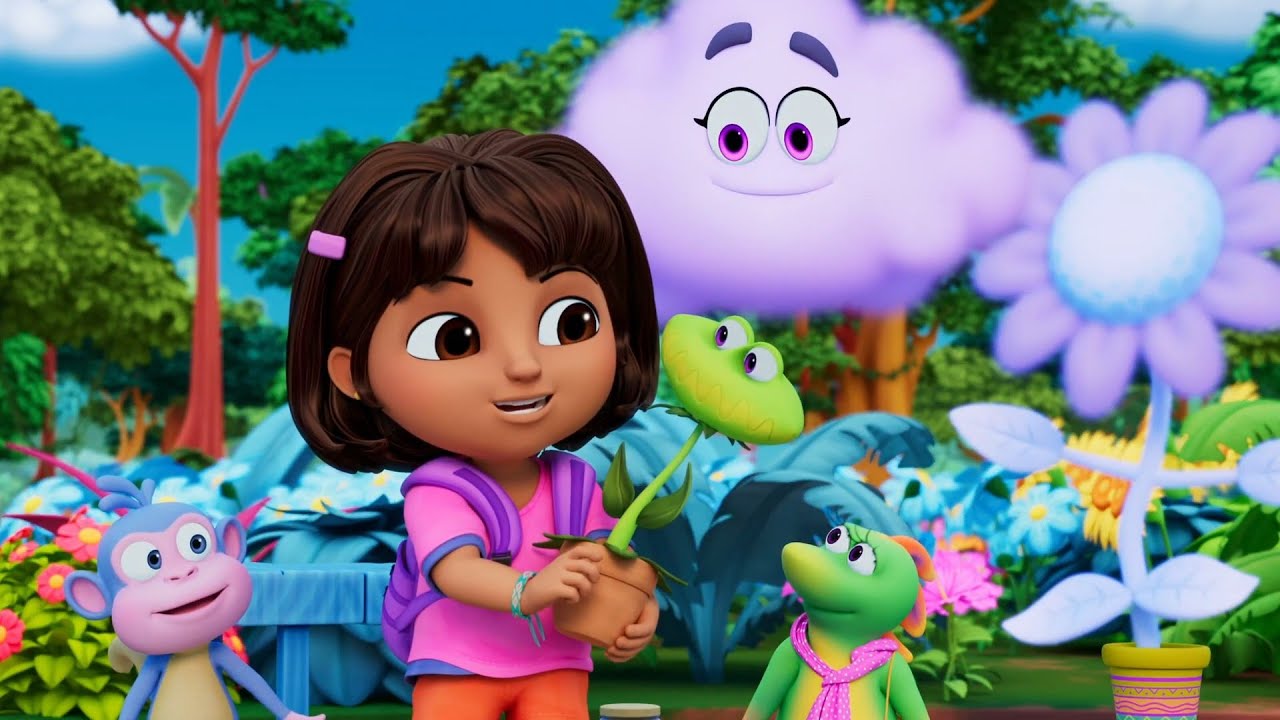 Dora - 02x24 - Chompy and the Cloud Flower [Best Moment Plus] - YouTube
