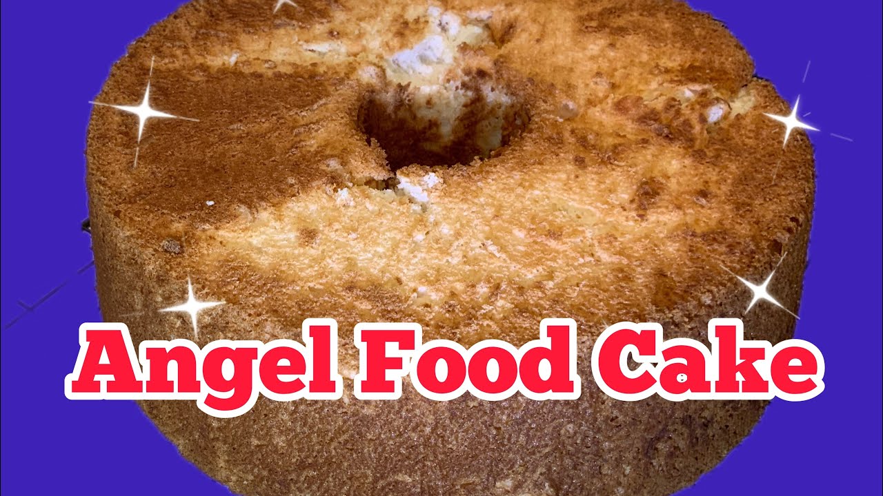 How To Make Angle Food Cake #baking #anglefoodcake #easyrecipe # ...