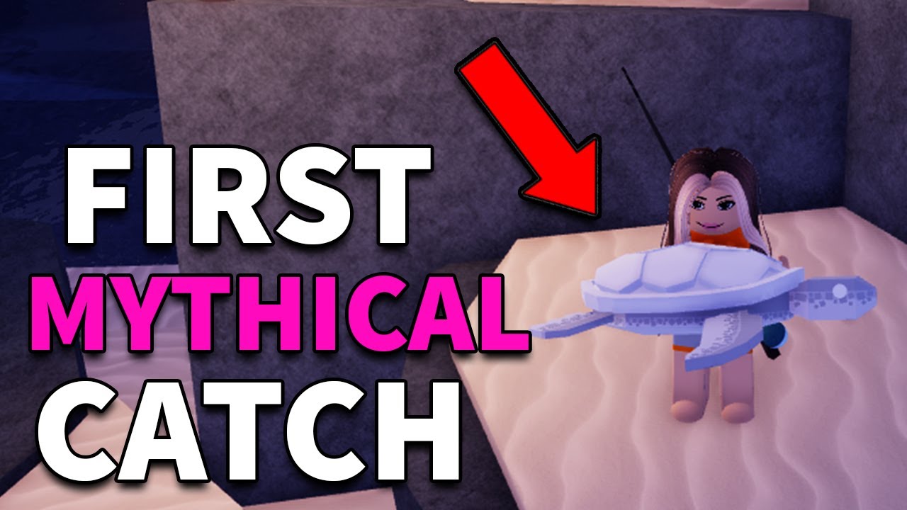 what it feels like to catch your first mythical fish in fisch - YouTube