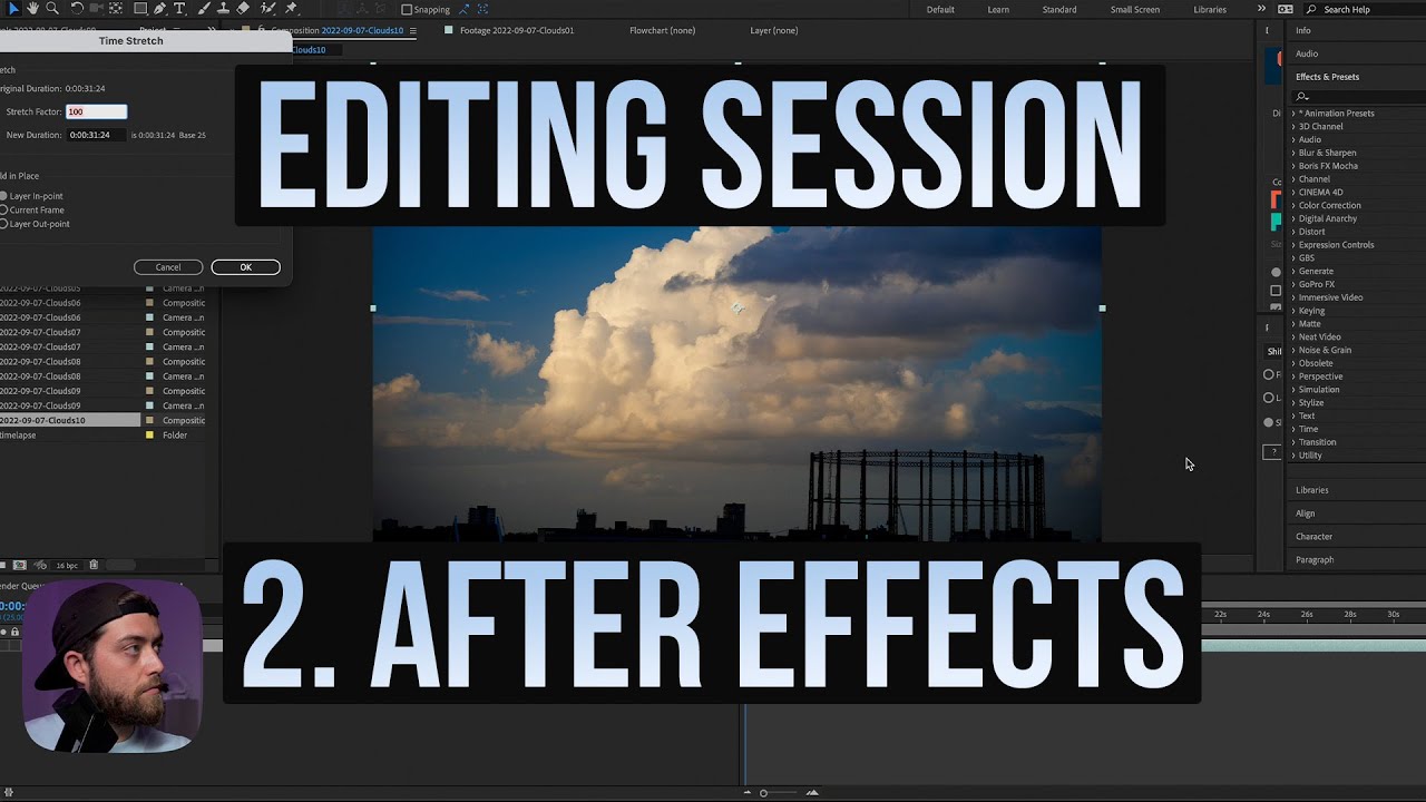 Members Editing Session 2/3 - After Effects - YouTube