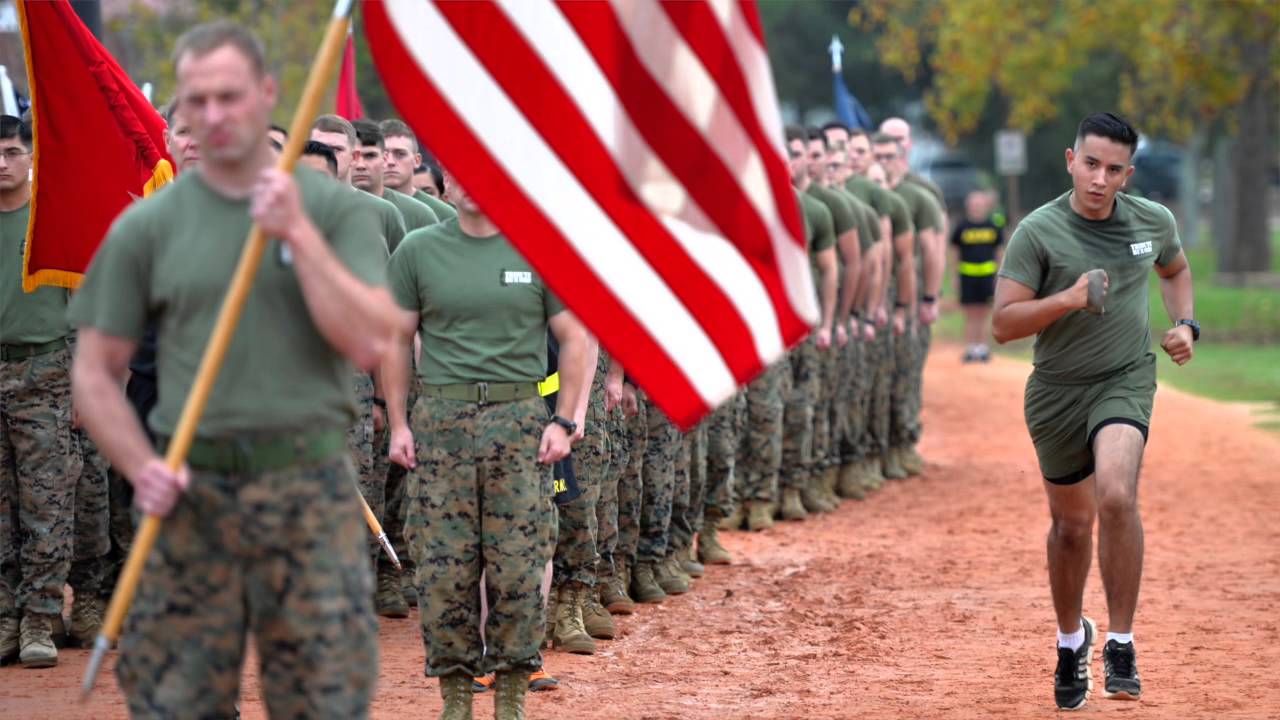 Tribute to the Fallen run at Fort Gordon - YouTube
