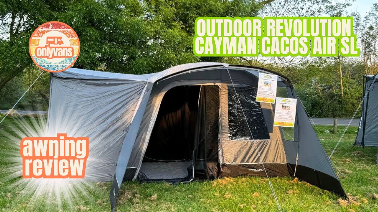 Outdoor Revolution Cayman Cacos Air SL Awning Review - YouTube
