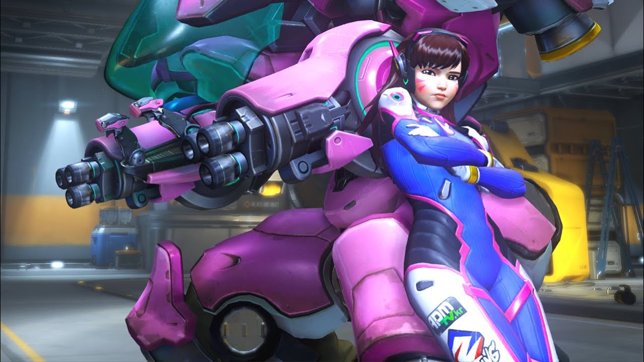 Overwatch D.va PC Multiplayer GTX 980M - YouTube