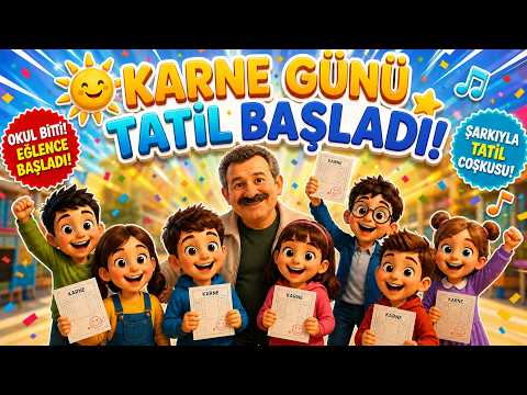 MASAL RİTMİ - KARNE GÜNÜ ŞARKISI 🎉 TATİL ŞARKISI - Tatil Başladı! 🏖️ En Eğlenceli Çocuk Şarkısı 2026