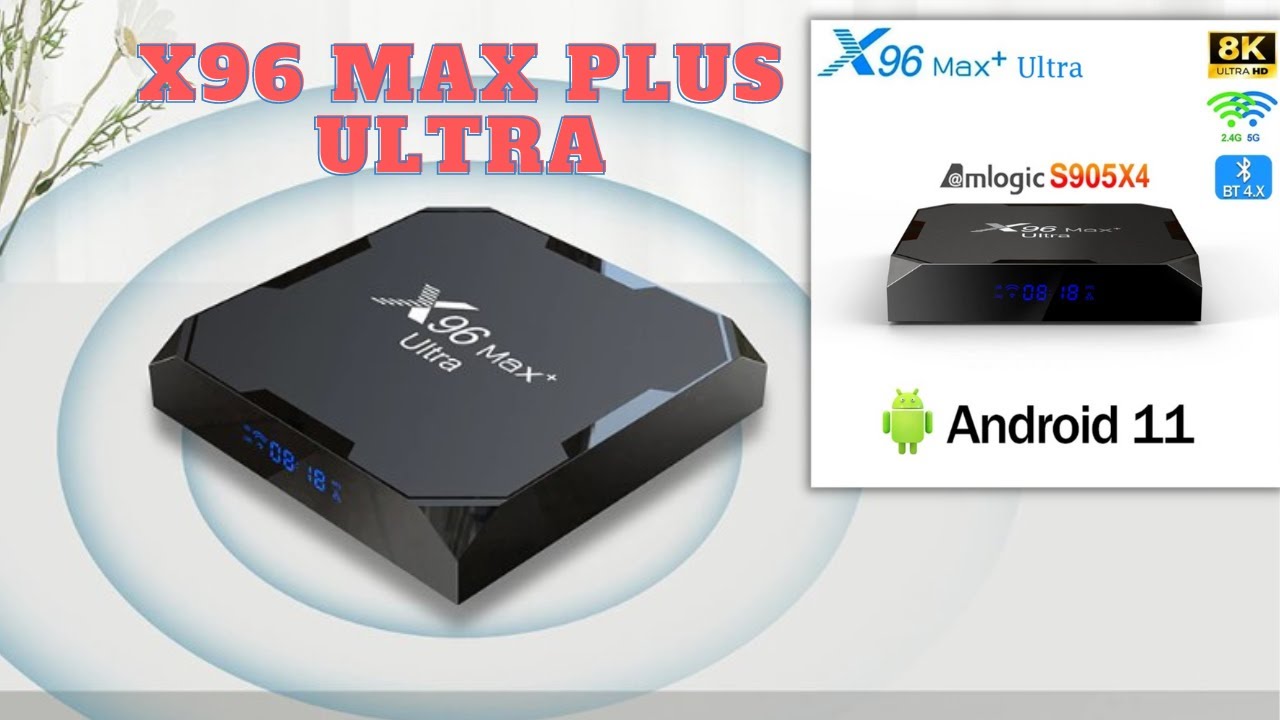 Android TV Box X96 MAX Plus Ultra 4/64GB @Vashtvcom - YouTube