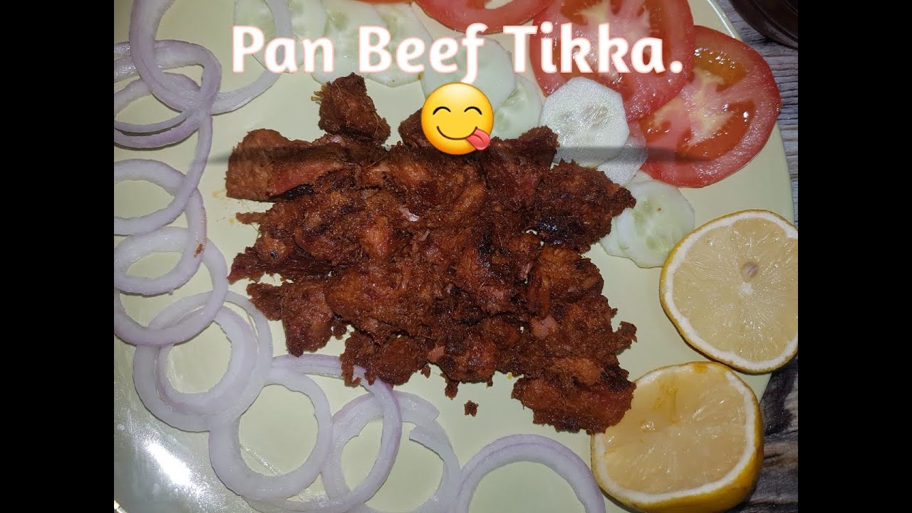 Pan Beef Tikka. #Baqara Eid Special. - YouTube
