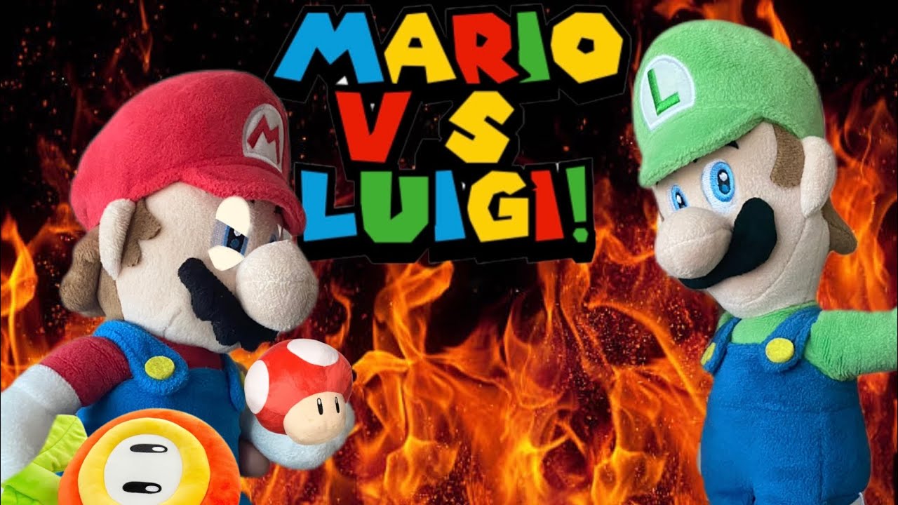 Super Mario - Mario V.S. Luigi! - YouTube