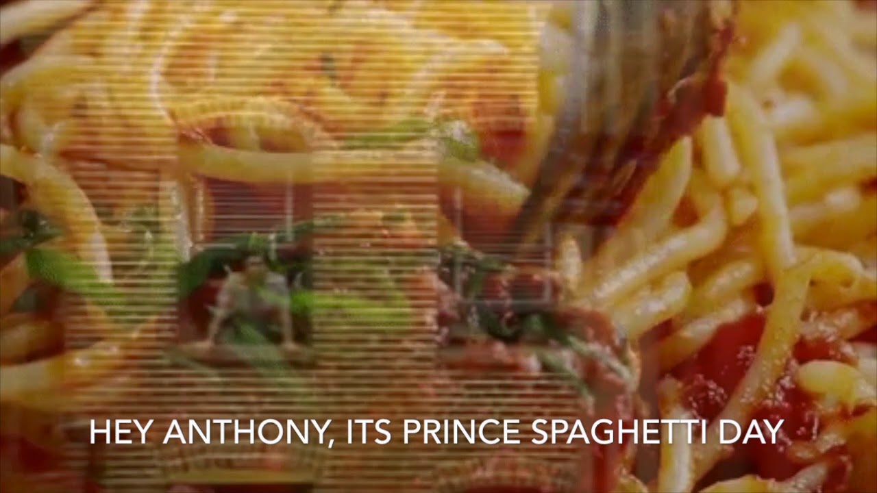 Prince Spaghetti Day - YouTube