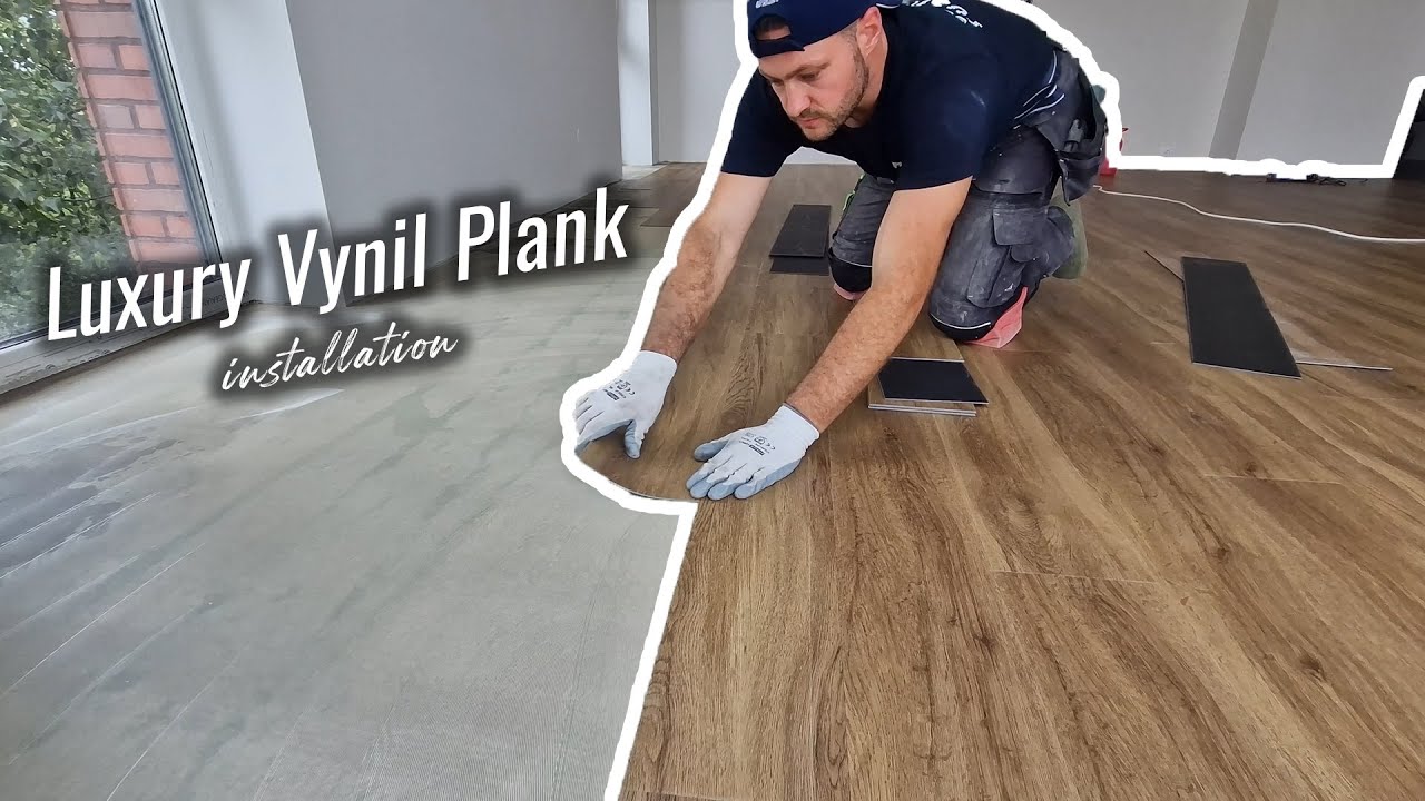 Vinyl Floor Install – Full Process Timelapse - YouTube