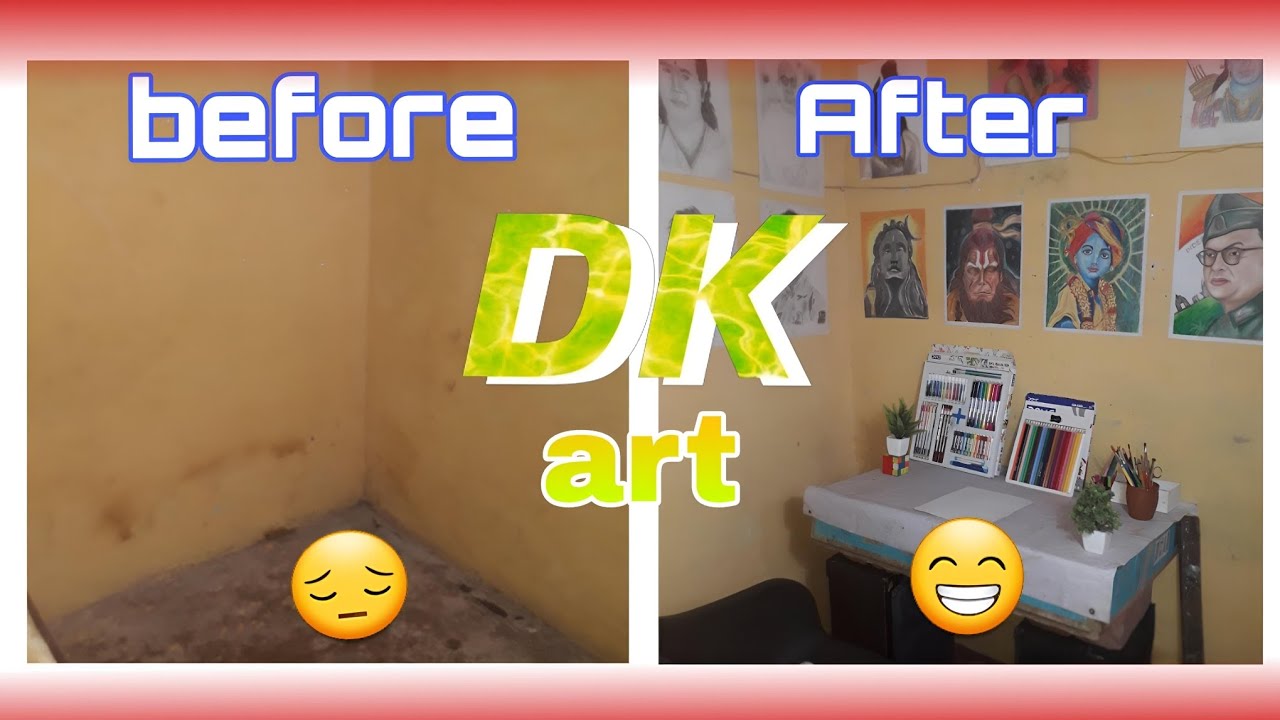 new setup making video DK art ♥️ official video - YouTube