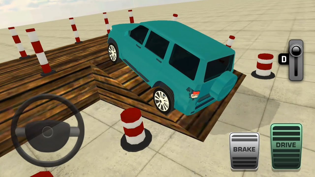 Toyota Land cruiser driving - Prado car games modern parking #3 ...