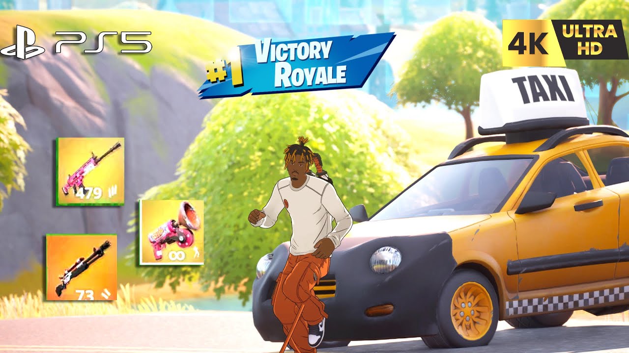 Juice Wrld's Epic win in Fortnite Zero Build Duo Ps5 4K Gameplay - YouTube