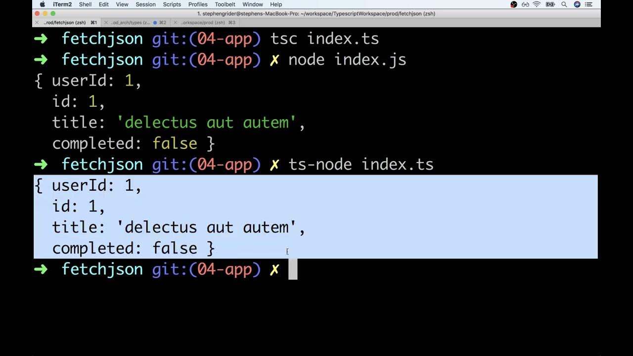 Lesson 4 Executing Typescript Code Youtube