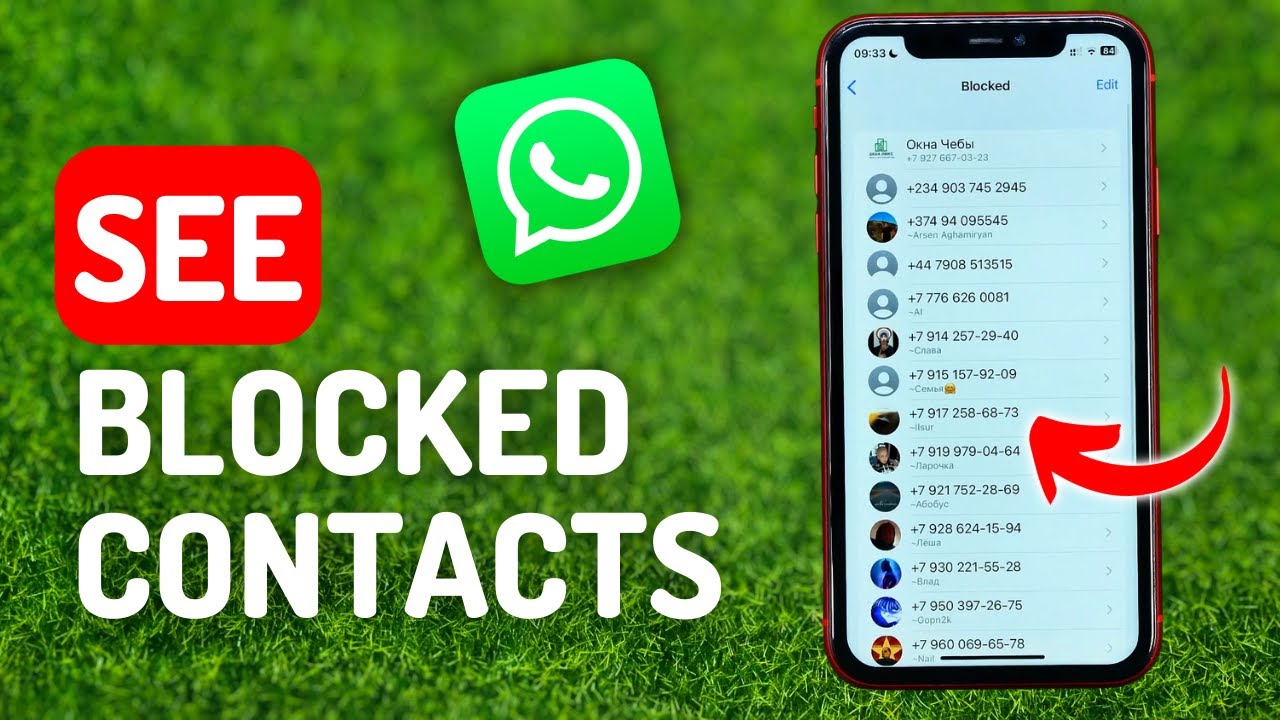 How to See Blocked Contacts in Whatsapp - Full Guide - YouTube
