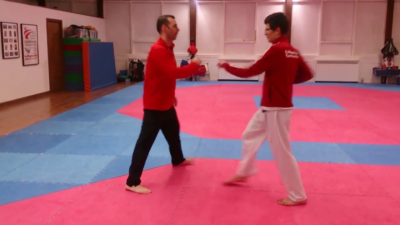 One Step Sparring 1 7 - YouTube