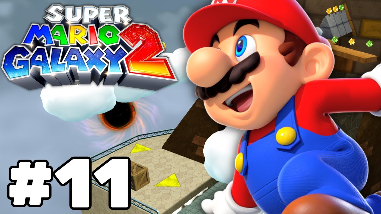 Super Mario Galaxy 2 - LIVE - Part 11 - Gameplay Walkthrough ...