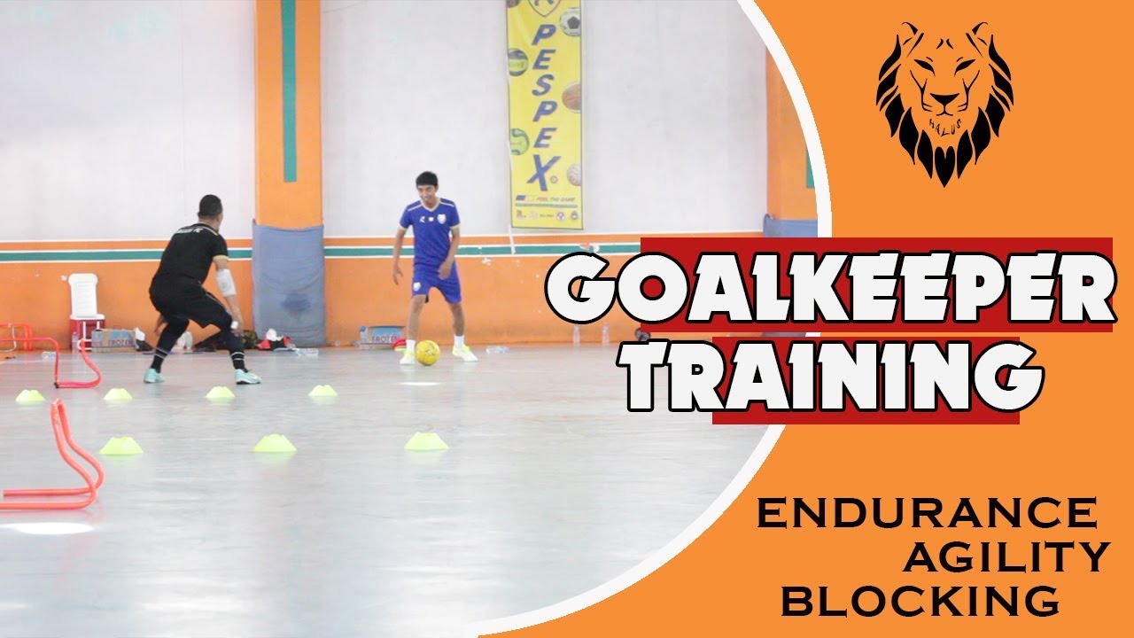 GOALKEEPER TRAINING : NY ENDURANCE - AGILITY - BLOCKING - YouTube