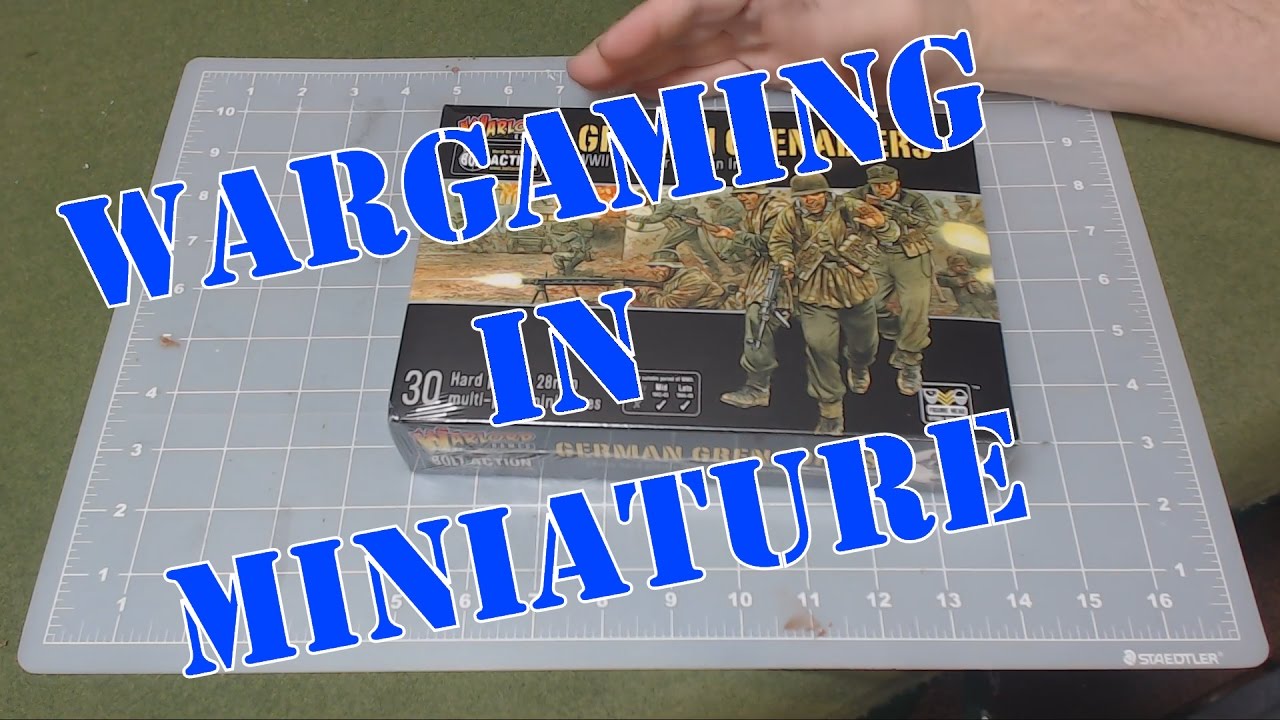 WarGaming in Miniature Plastic Bolt Action German Grenadiers from ...