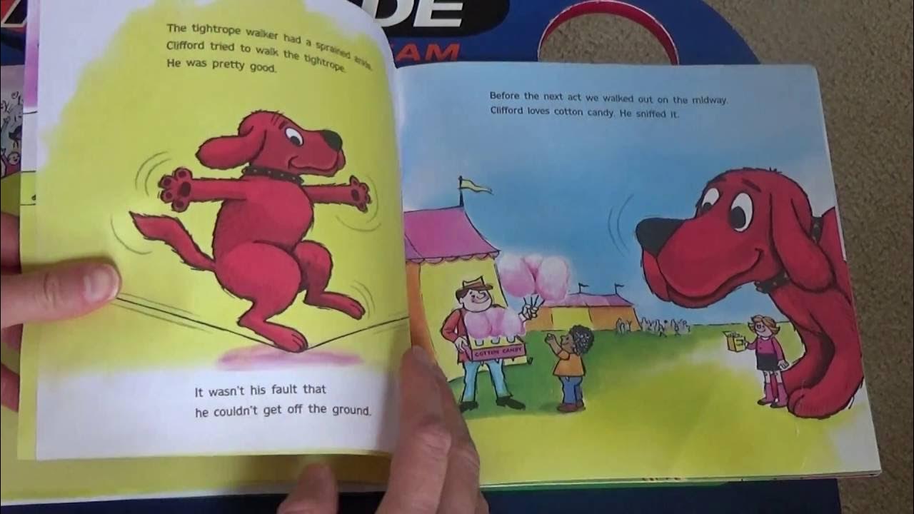 Clifford at the Circus by Norman Bridwell, Read by Toddler TV - YouTube