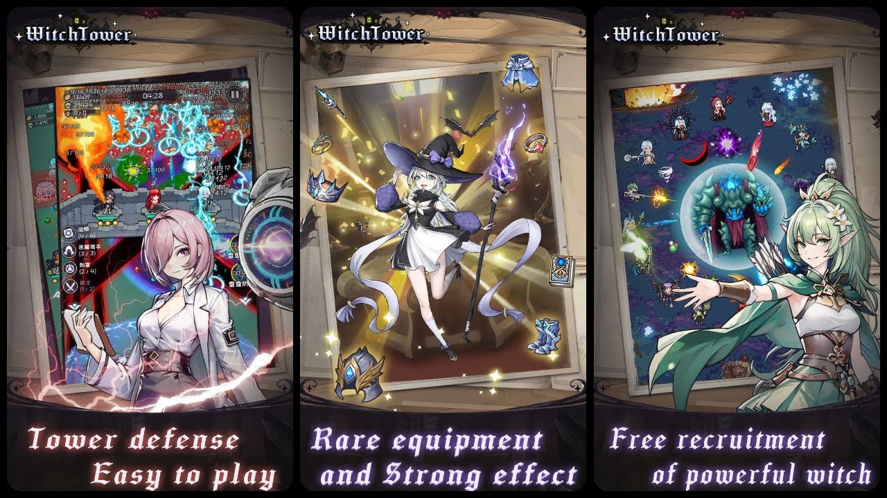 Witch Tower: Flash Game Gameplay Android Mobile - YouTube