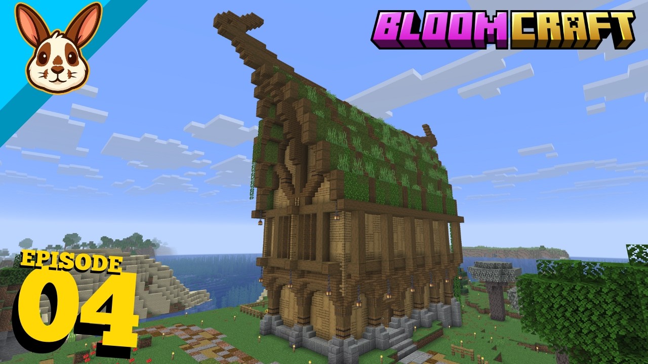 BloomCraft #04 | I Started to Build an Epic Viking Village - YouTube