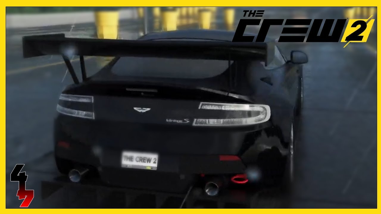 #10 Aston Martin V8 Vantage S (Street Race) Tuning / The Crew 2 - YouTube