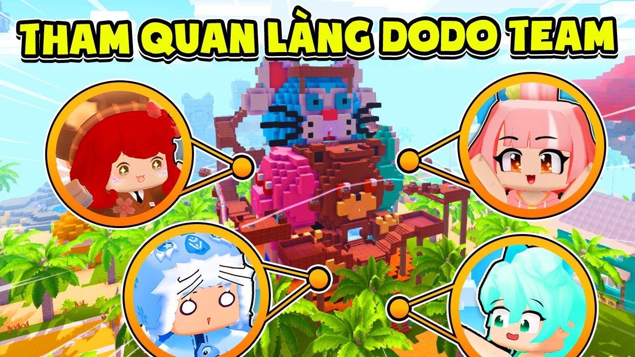 Mimi Lần Đầu Tham Quan Làng Dodo Team - YouTube