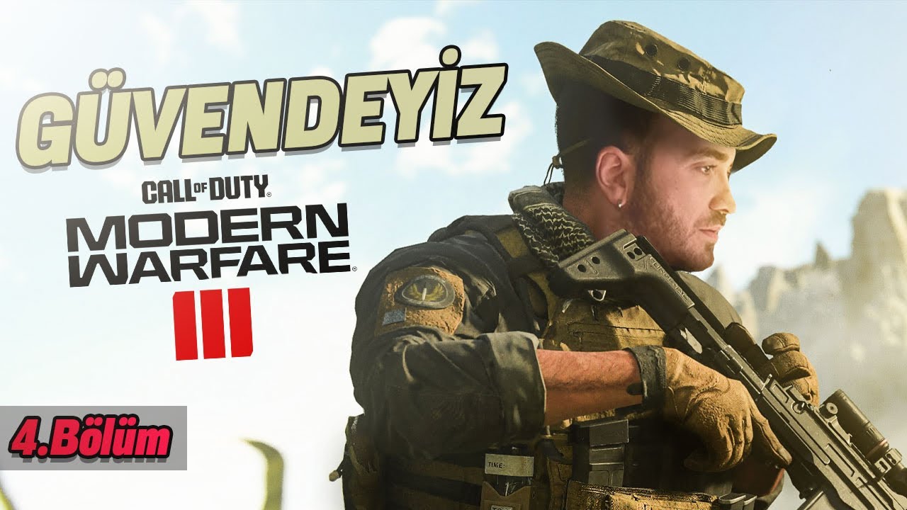 GÜVENDEYİZ - CoD MW3 Story Mode Part #4 - YouTube