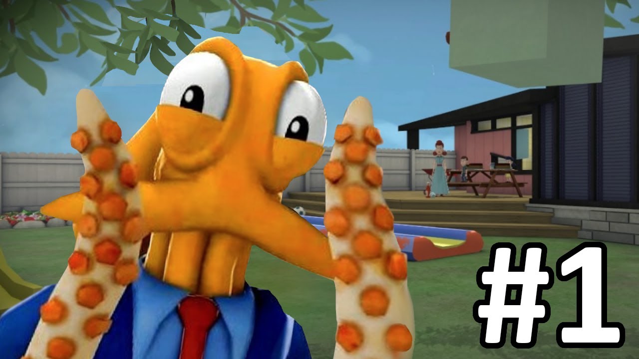I GOT MARRIED as an Octopus... #octodad (Part 1) - YouTube
