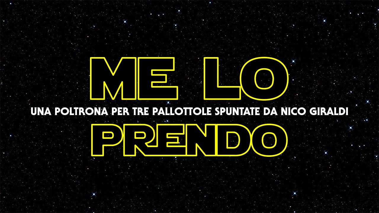 ME LO PRENDO - Una poltrona per tre pallottole spuntate da Nico Giraldi ...