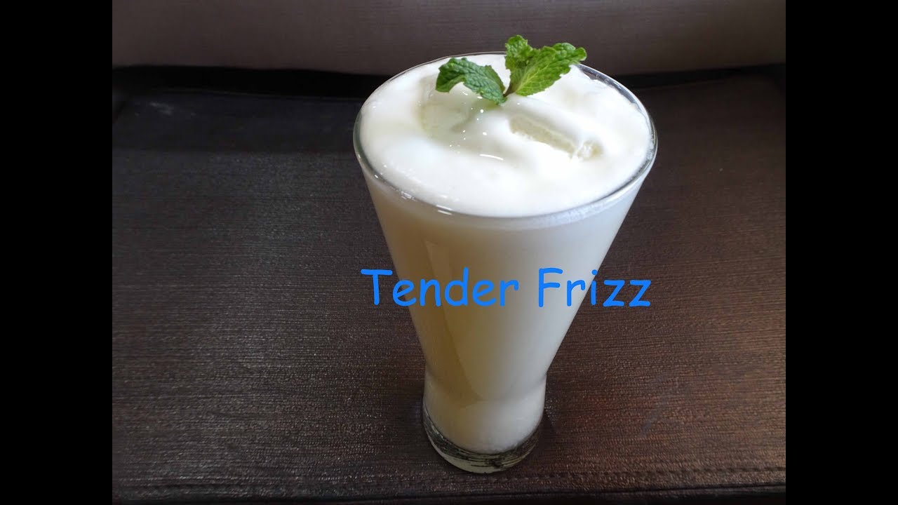 Tender Frizz | Welcome Drink | Coconut Cooler - YouTube