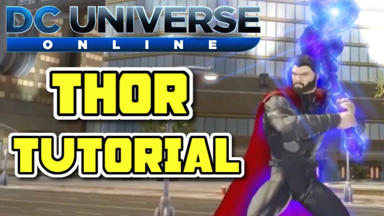 DCUO Styles: THOR 🔨 - YouTube