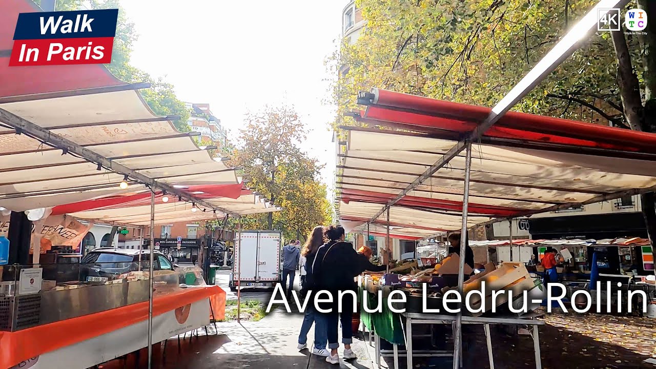 Avenue Ledru-Rollin (4K) | Paris Walking Tour - YouTube