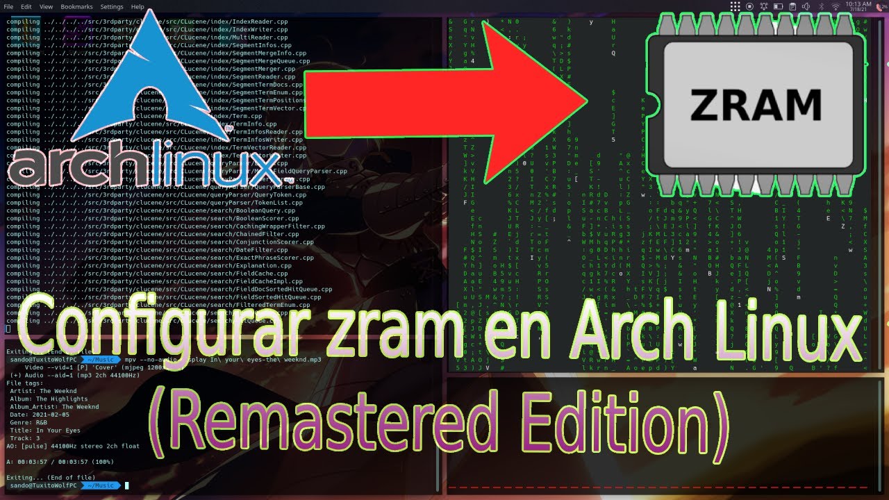 Configurar Zram en Arch BTW (Video Remasterizado) - YouTube
