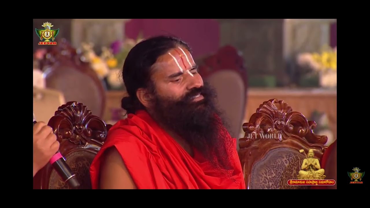Sri Lakshmi prapana pujya Gurudev Shri jiyar Swami Ji addressed speach ...