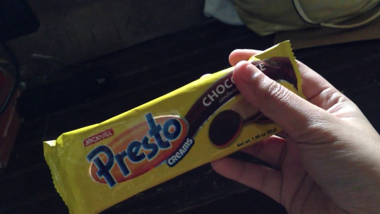 Biscuit Review | Presto Cookie Choco Filling - YouTube