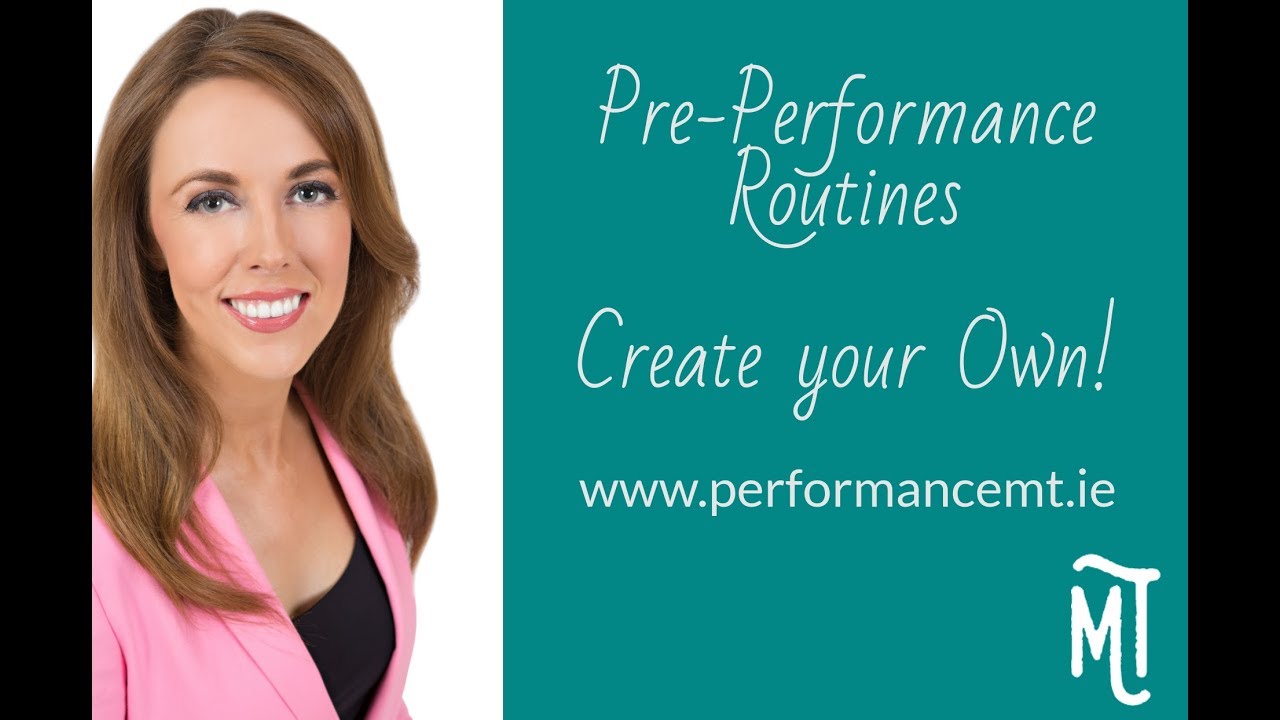 How to create your Pre Performance Routine - YouTube