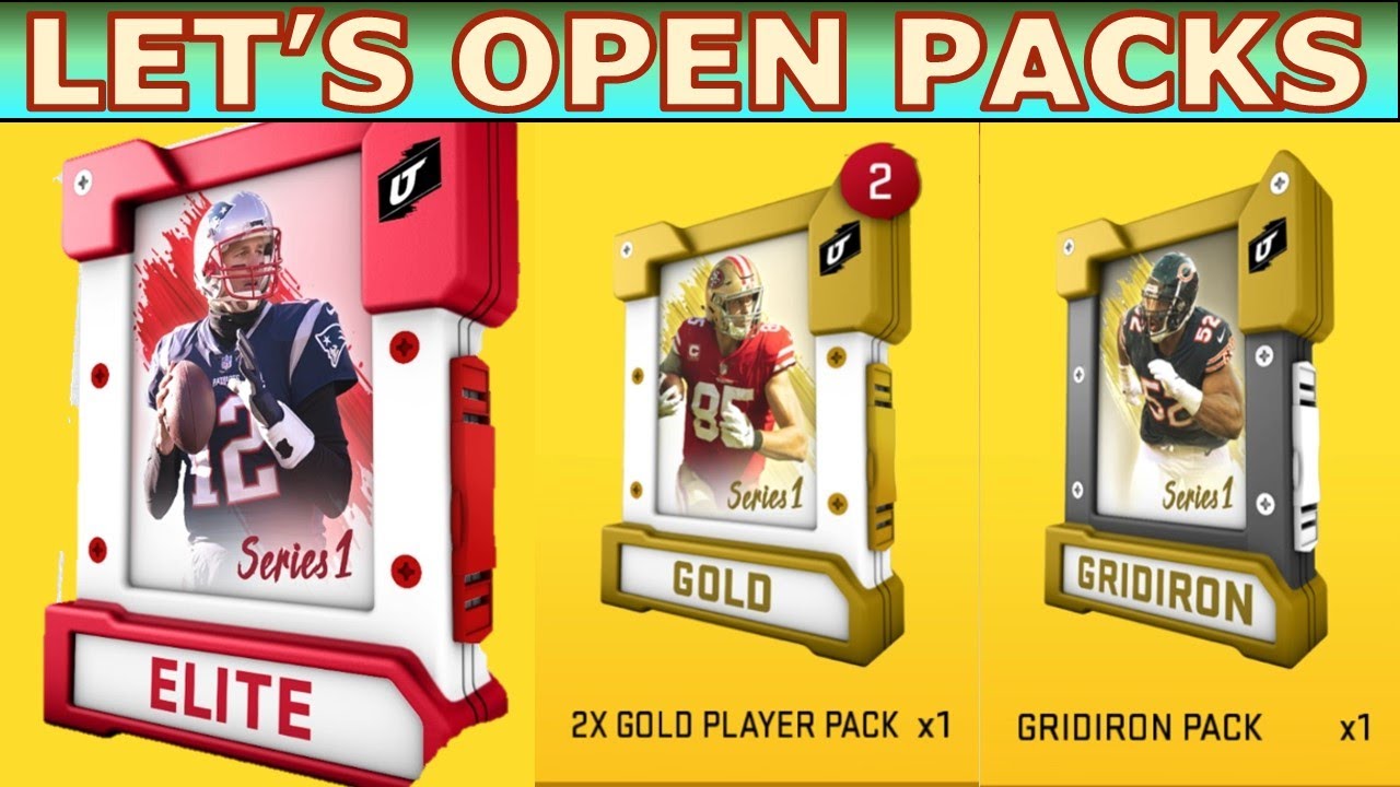 Madden 20 Pack Opening - Elite Player Pack, Gridiron Pack, Hail Mary ...