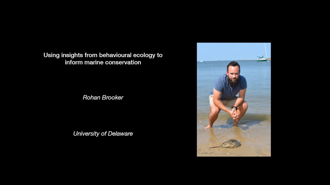 Rohan Brooker - Using insights from behavioural ecology to inform ...