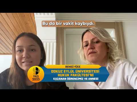 Bengü Yüce Doping Hafıza ile YKS 2023'te Hedefine Ulaştı, Dokuz Eylül Hukuk Fakültesi'ni Kazandı!