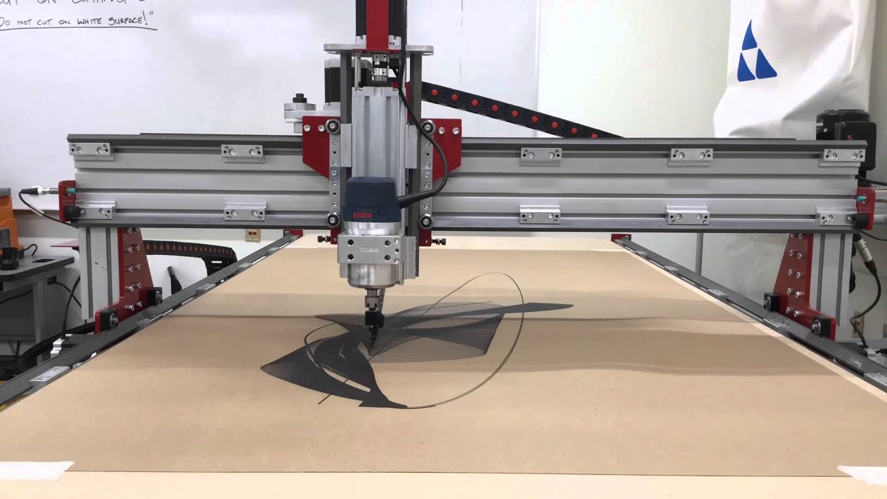 CNC Pen Holder Test - YouTube