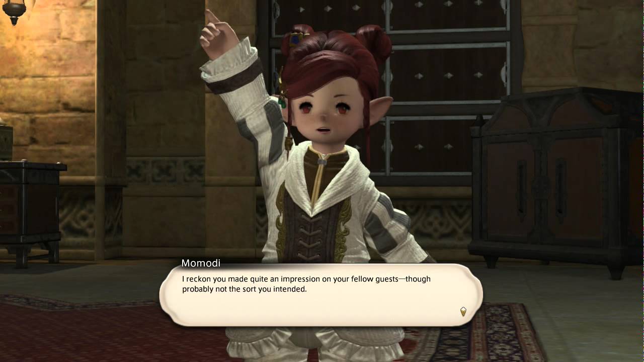 Final Fantasy XIV: A Realm Reborn - 025 Momodi checks up on Livvy ...