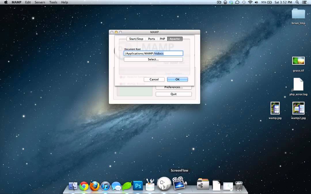 Installing Mamp Wamp Youtube