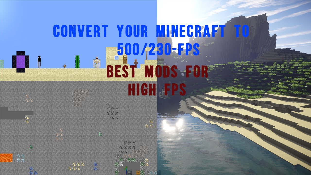 Convert Your slow minecraft to high Minecraft. best mods for minecraft ...