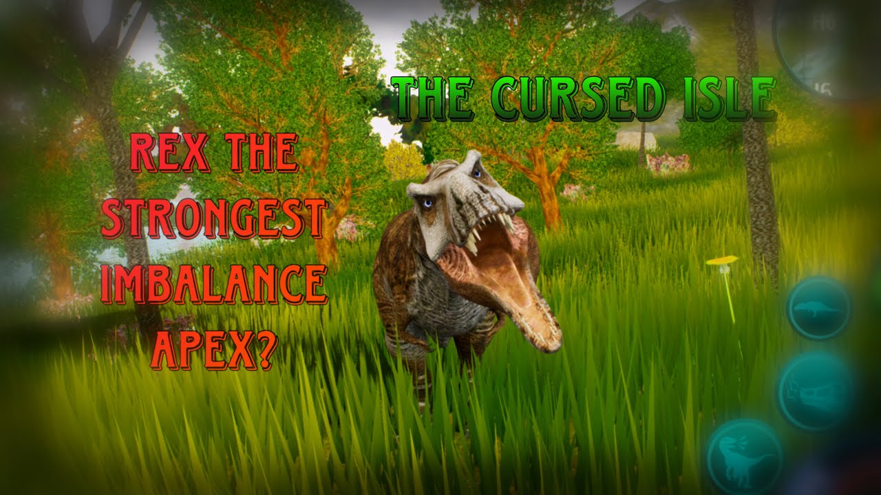 The cursed isle dinosaur. Рекс — сильнейший апекс? Rex the strongest ...