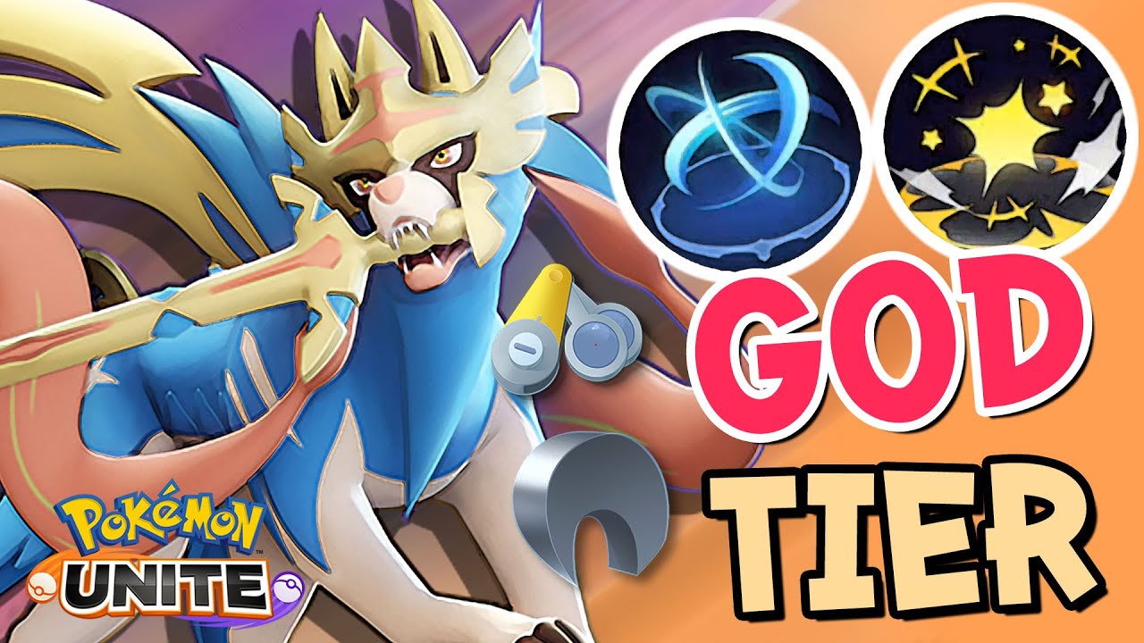 Zacian [ซาเชียน] โปเกมอนระดับ God Tier | Pokemon UNITE - YouTube