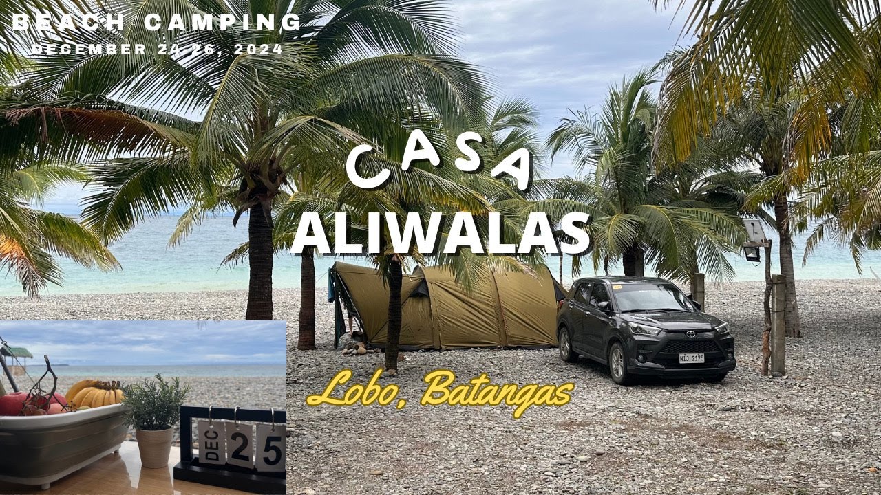 Year end Camping @ CASA ALIWALAS | Unexpected Stormy Weather | ShineCrave Tunnel Tent ...