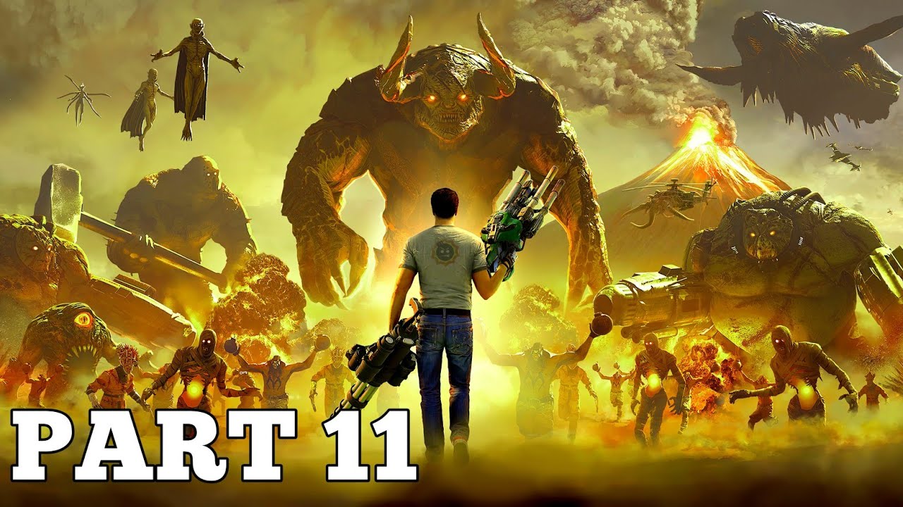 Serious Sam 4 Chapter-11 Gameplay Walkthrough Part-1 (Full Game) - YouTube