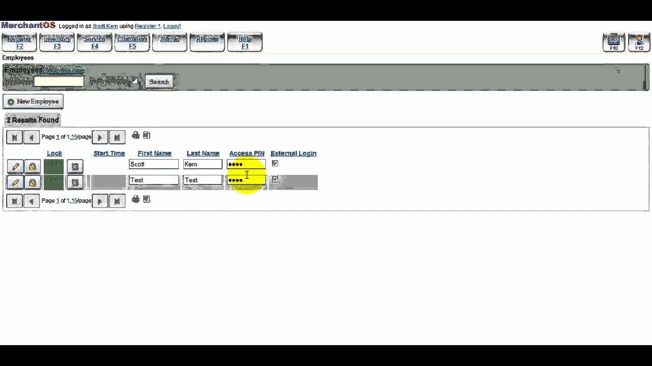 MerchantOS - Adding Employees - YouTube